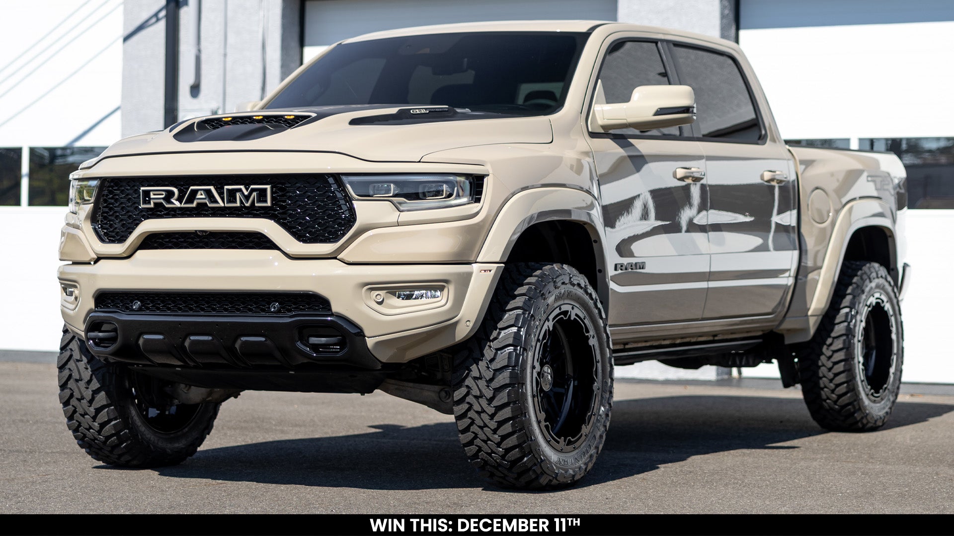 Giveaway Tickets - 14 for 1 - RAM TRX Sandblast Edition – punch4parkinsons